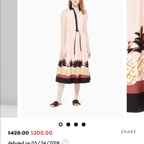 kate spade | Dresses | Kate Spade Pineapple Sun Dress | Poshmark